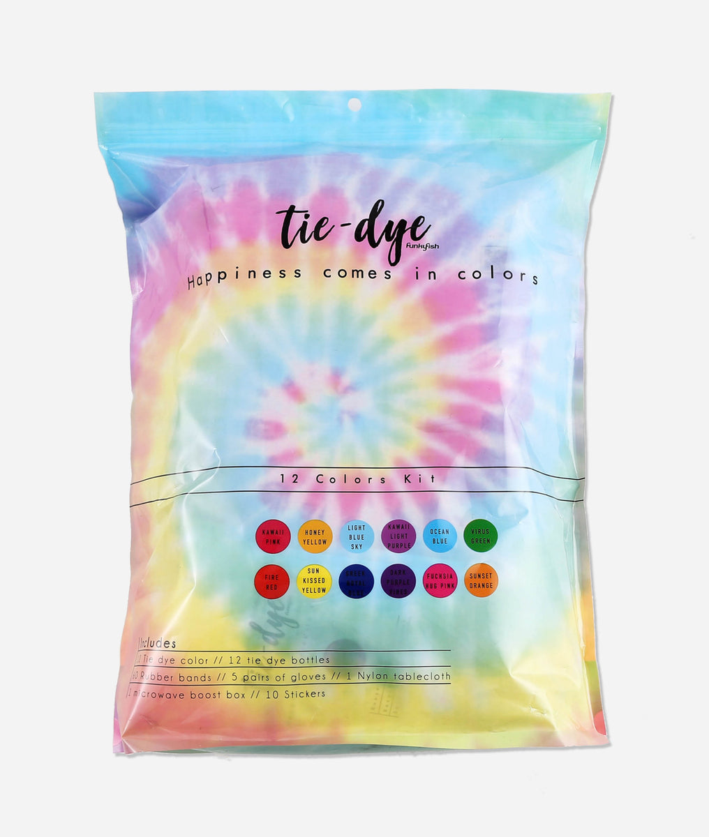12 Colors Tie Dye Kit – FunkyFish